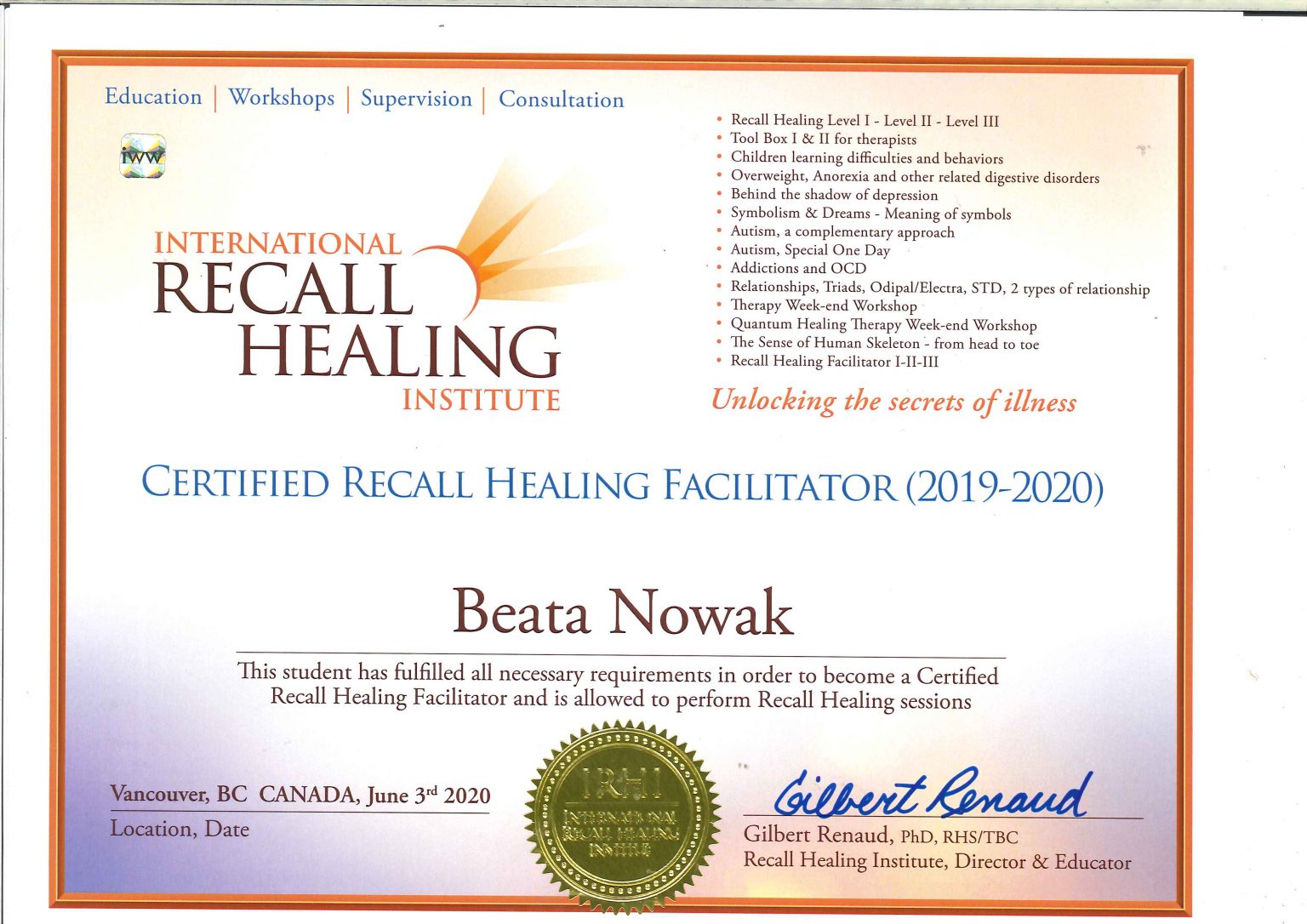 Symbolika palców wg Recall Healing - TOTALNA BIOLOGIA